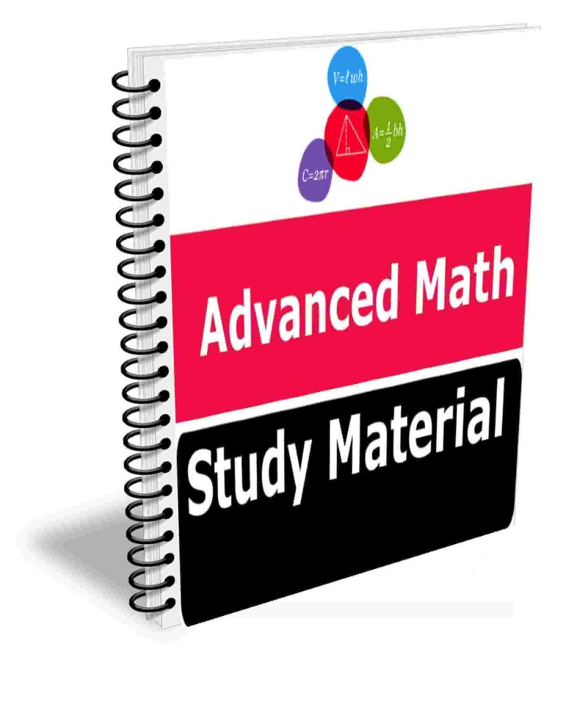Advanced Math Study Material Book Best Class Notes Premium