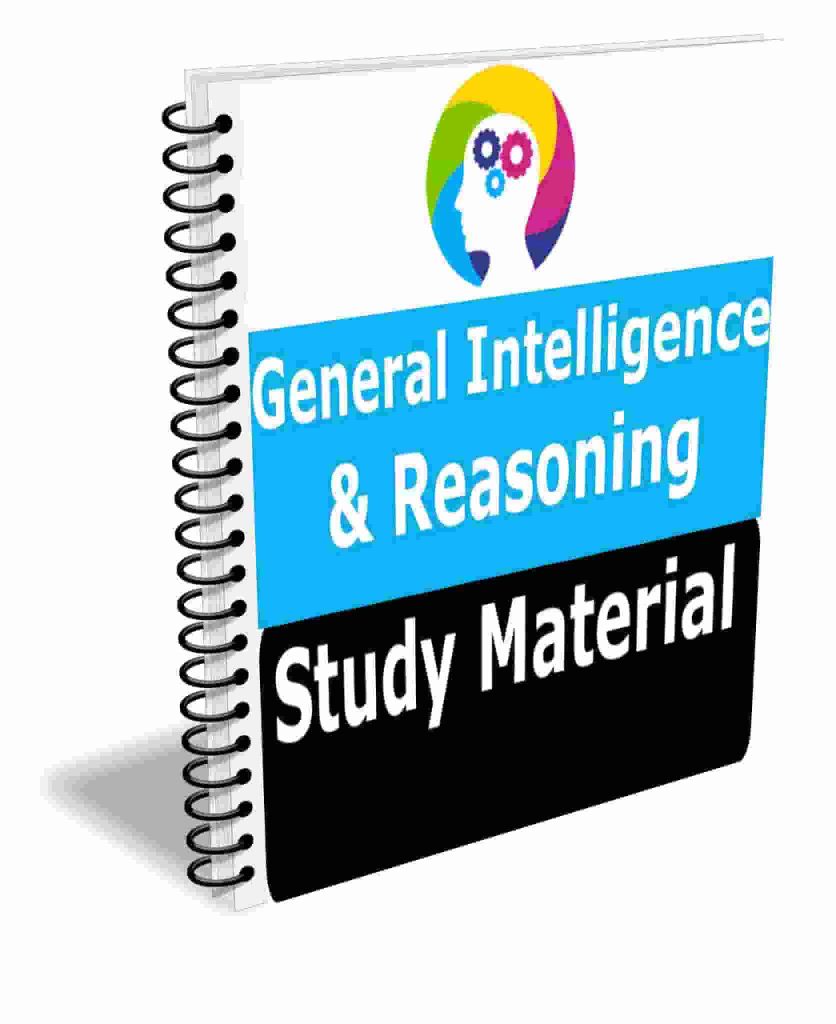 General Intelligence & Reasoning Study Material Book Best Notes