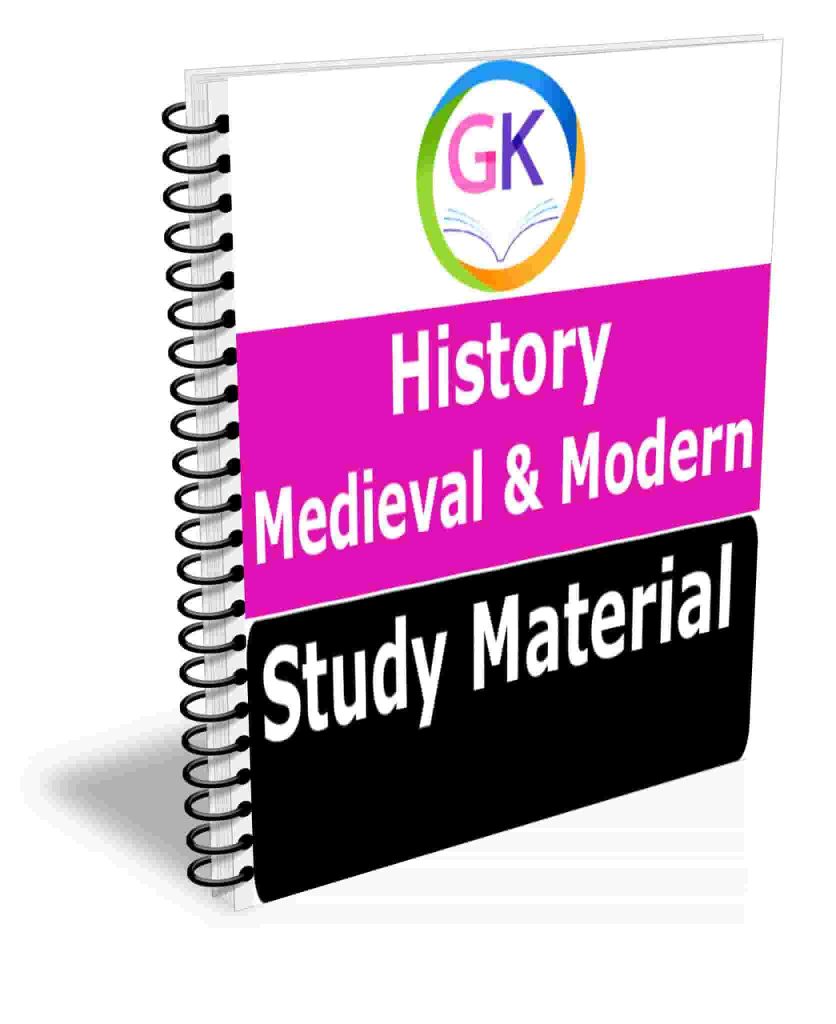 Medieval & Modern History Study Material Book Best Notes