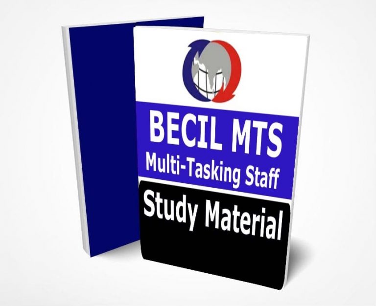 BECIL MTS Study Material Lecture Notes 2023 (Topic-wise) Buy Online ...