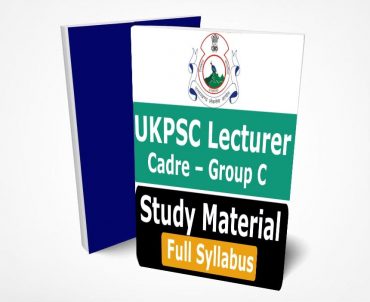 UKPSC Lecturer Study Material Notes 2024 Buy Online Full Syllabus Text ...